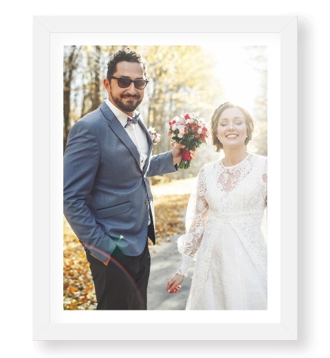 Portrait Photo Print - 1 Inch Border | Love JK